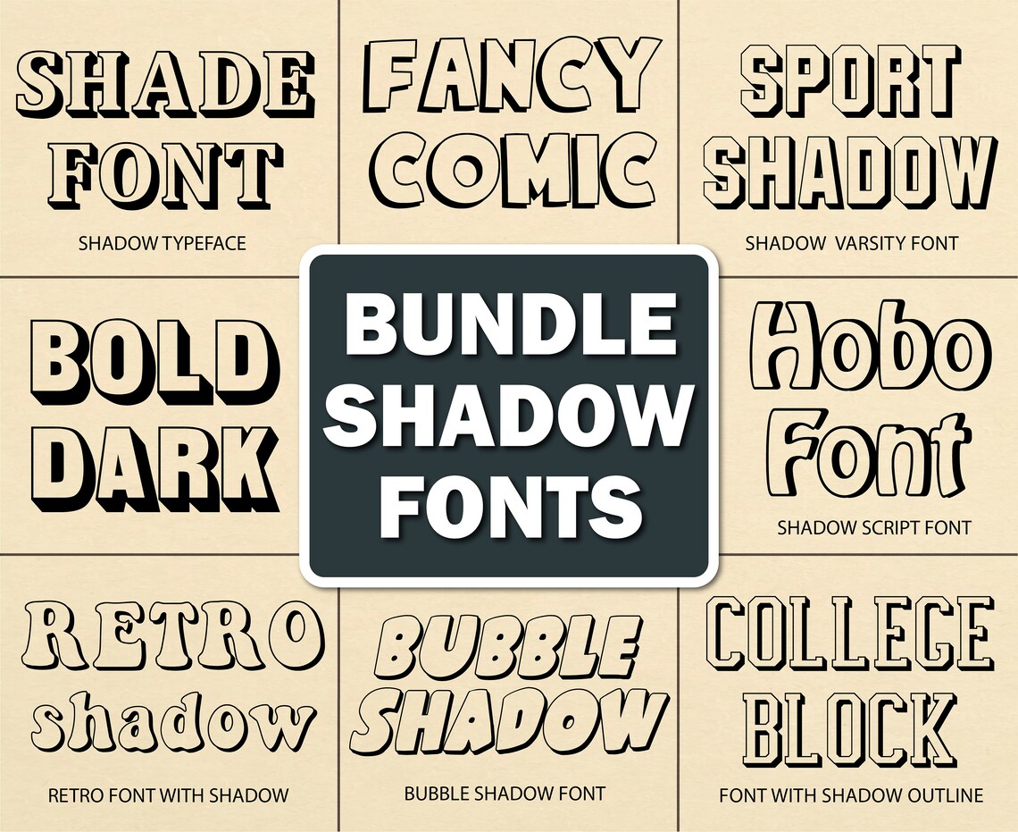 Shadow Font Shadow Script Font Shadow Font Style Drop Shadow Font ...