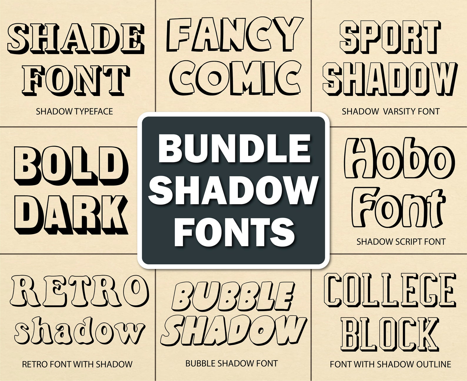 Shadow Font Shadow Script Font Shadow Font Style Drop Shadow Font ...
