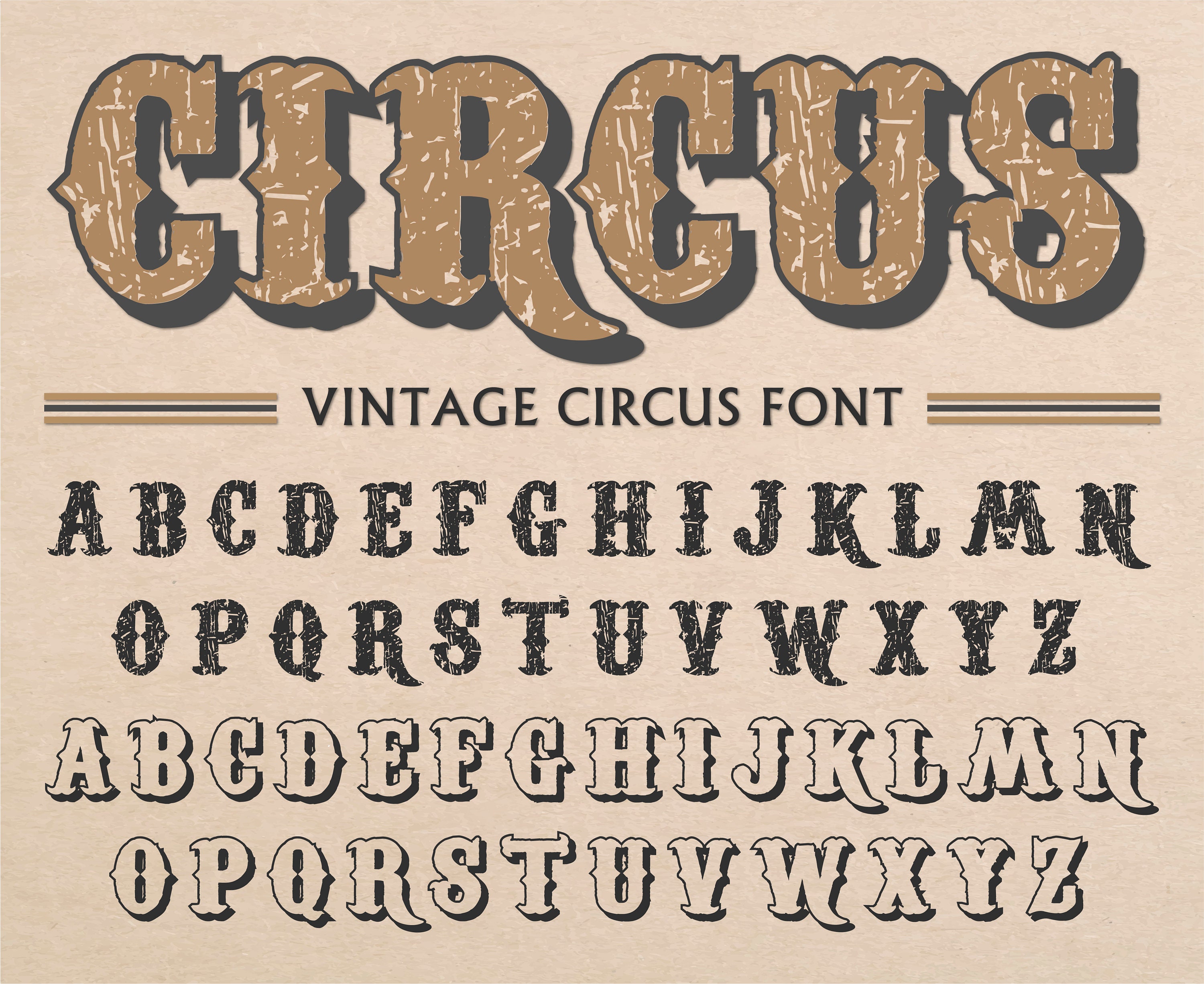 Circus Poster Font