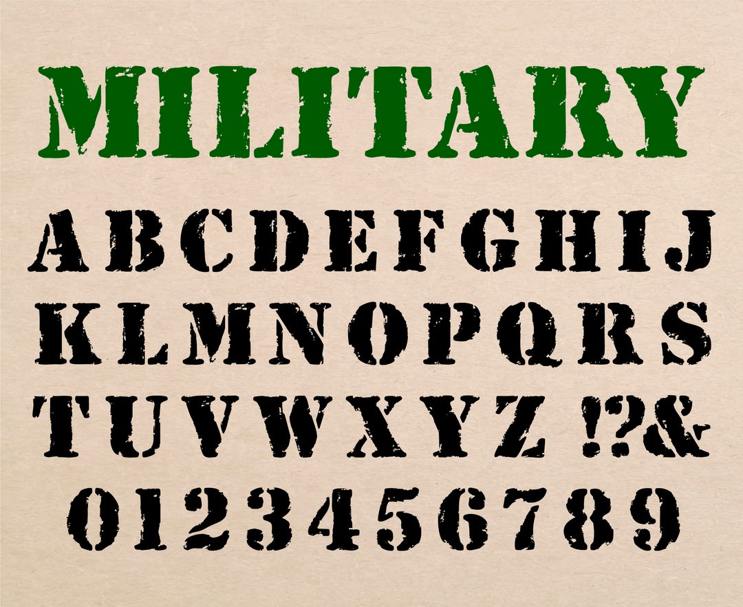 Military Font Military Stencil Font Stencil Font Army Font Army Stencil ... Military Font Military Stencil Font Stencil Font Army Font Army Stencil ...