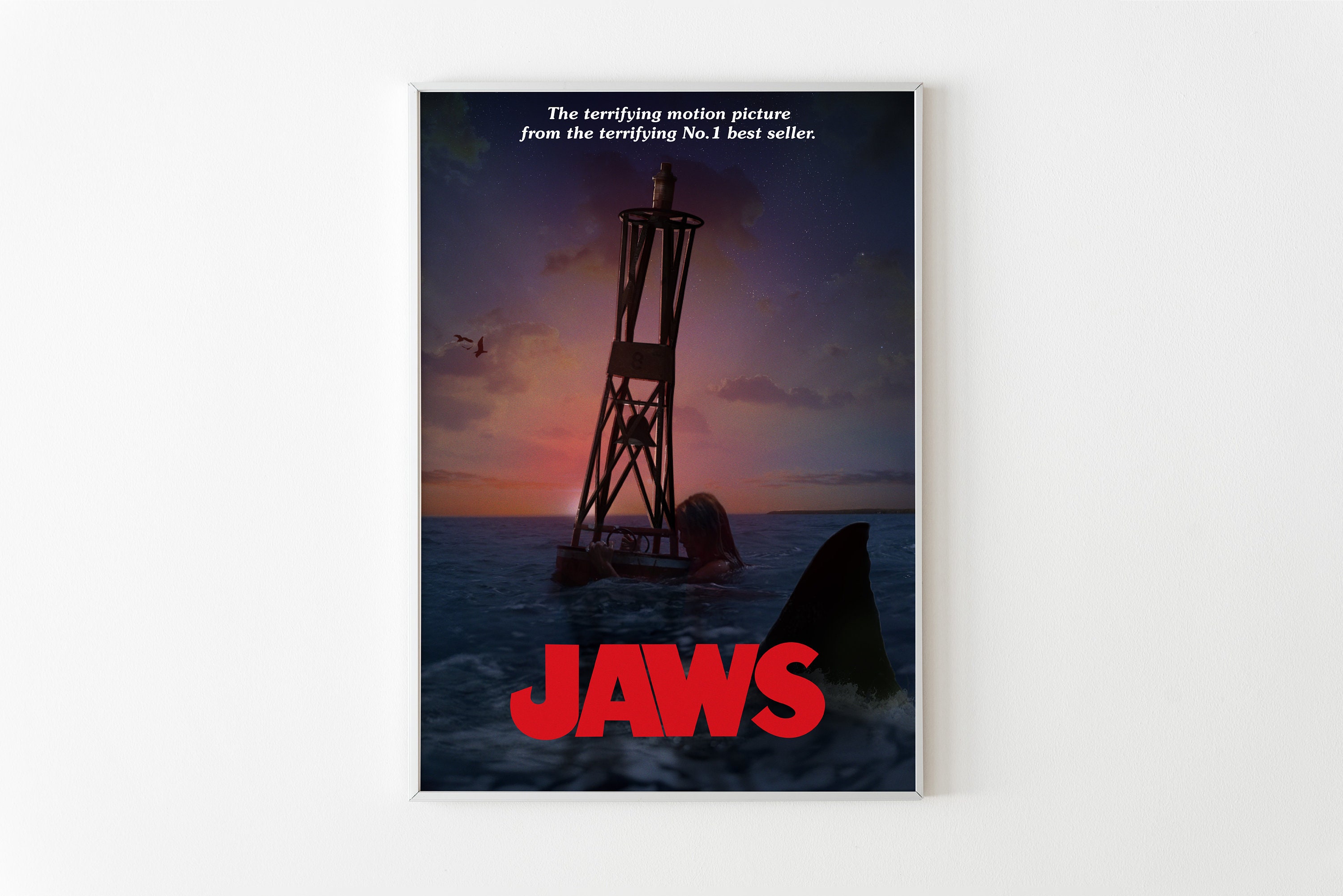 Jaws 'chrissie' Giclée Art Print, High Quality Print, Modern Art Design ...