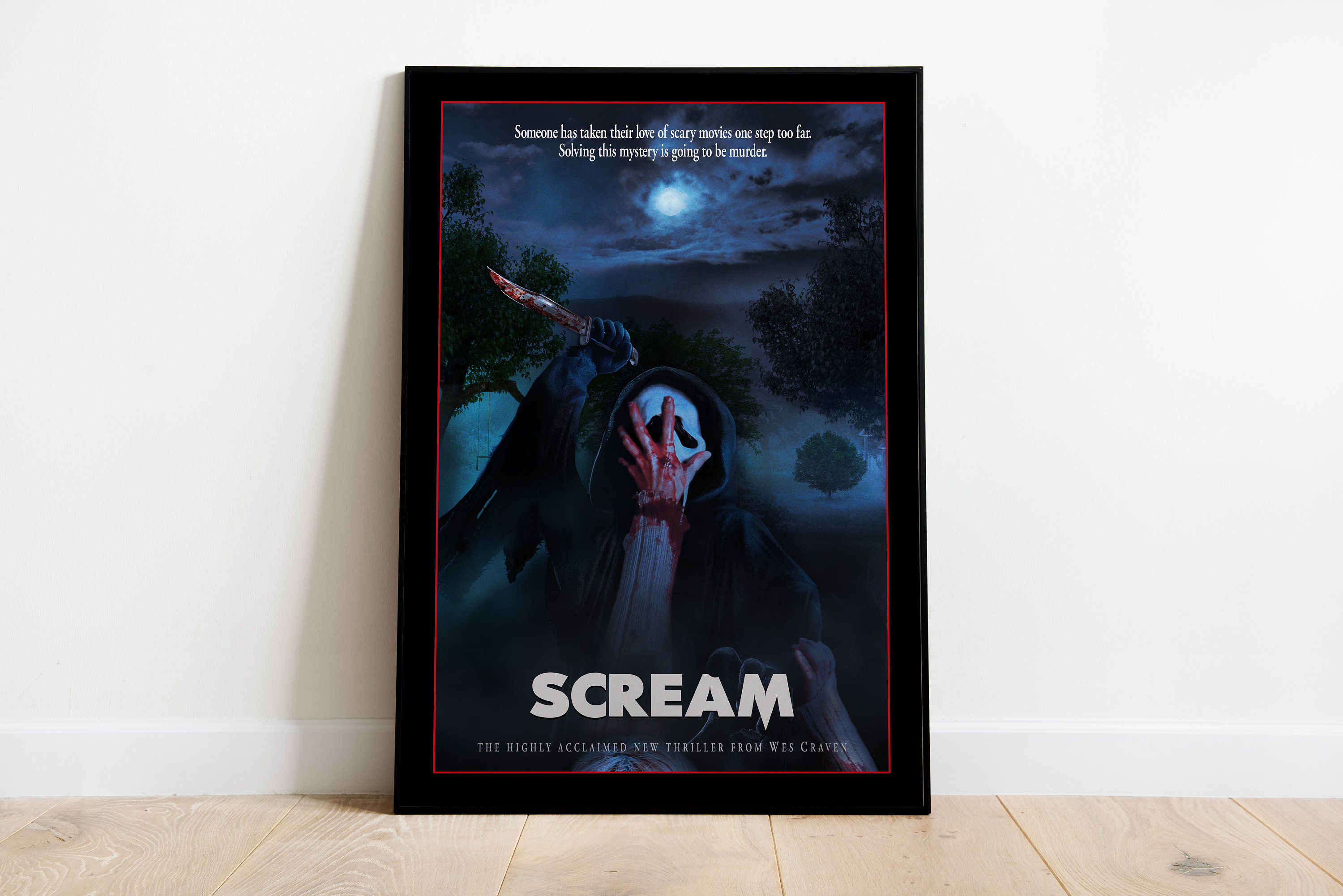 Scream 'unmasked' Giclée Art Print, High Quality Print, Modern Art ...