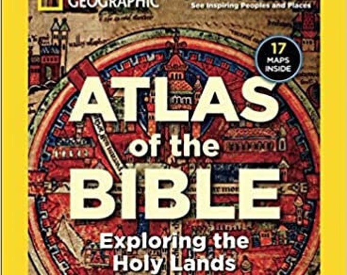 National Geographic Atlas of the Bible - Etsy