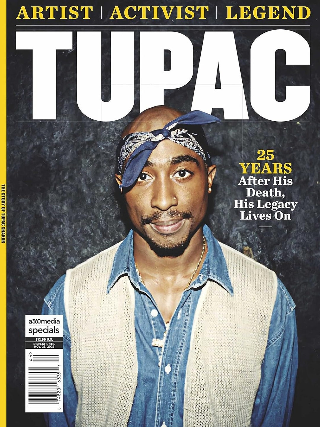 The Story Of Tupac Shakur Magazine Issue 24 Etsy