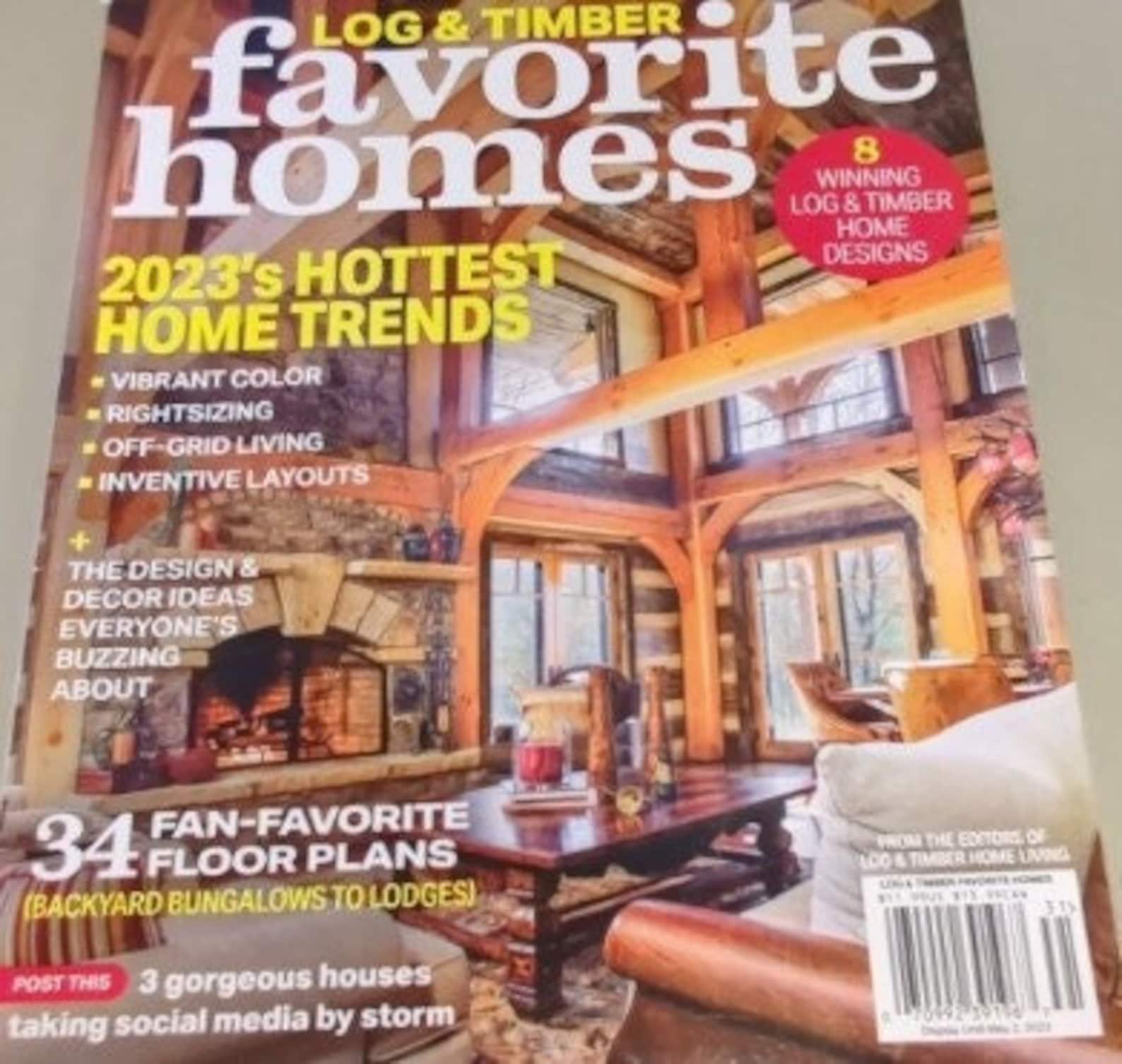 Log & Timber - Favorite Homes - Etsy