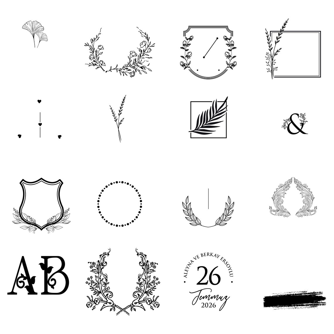 47 Unique Design | Cutting Board & Kitchen Towel Designs | Floral Frame ...