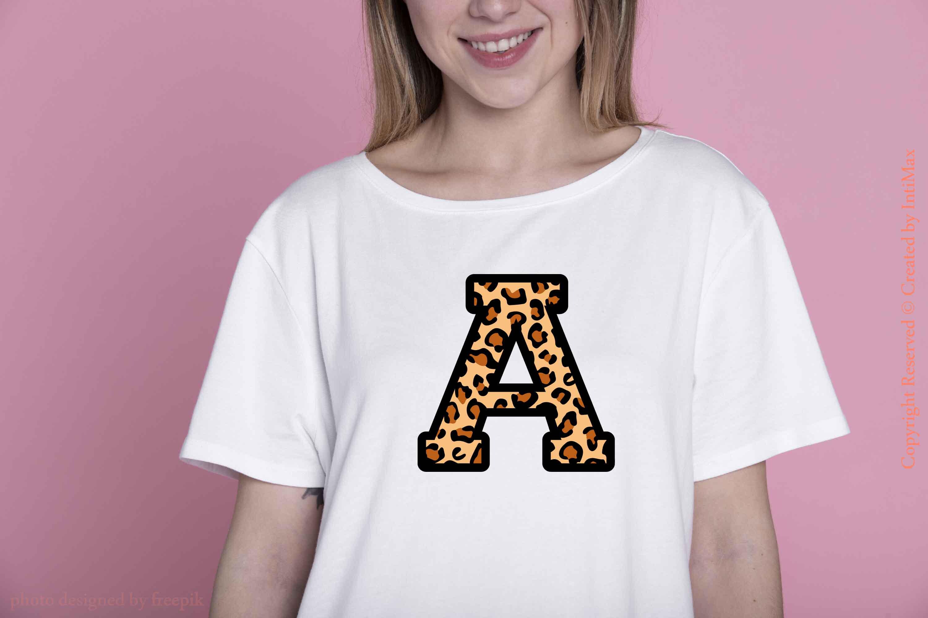 Leopard Alphabet Letters Svg, Leopard Alphabet Clipart, Leopard Letters ...