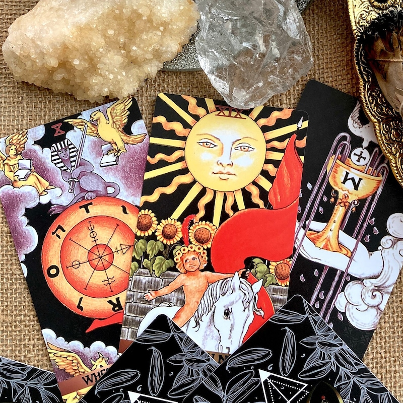 Antique Tarot Cards - Etsy