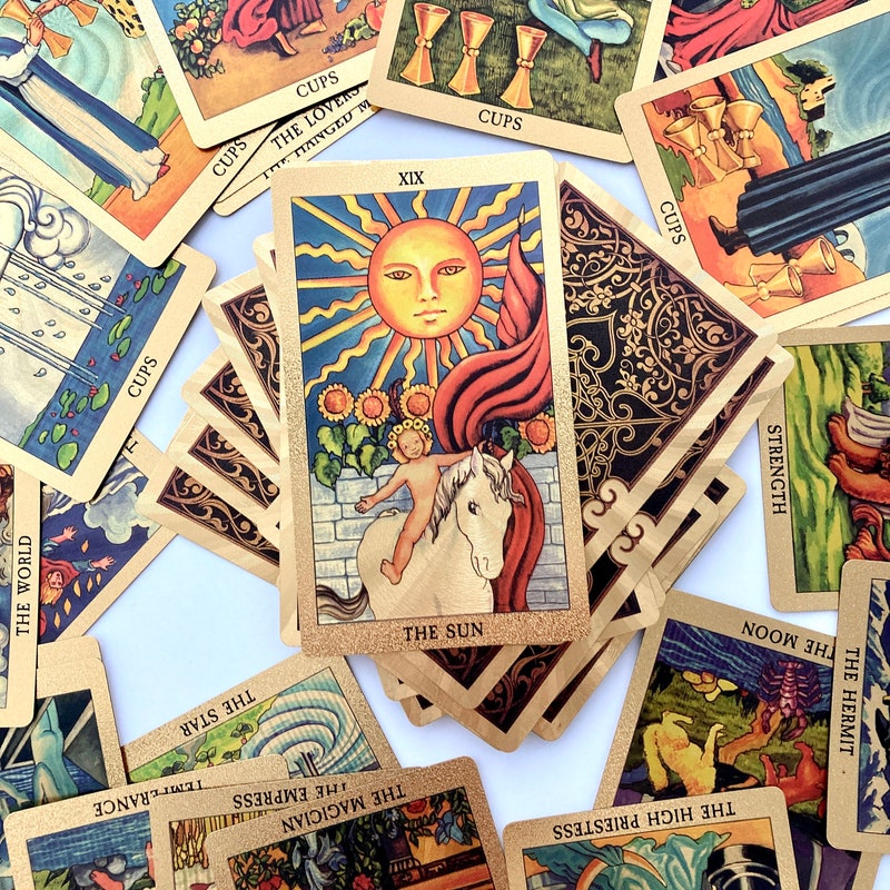 Antique Vintage Tarot Cards - Etsy
