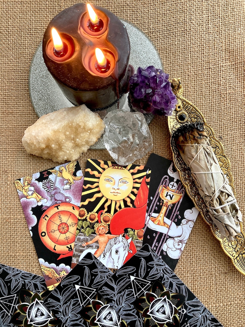 RIDER WAITE TAROT Deck, Tarot Decks 78 Cards, Beginner Tarot, Tarot ...