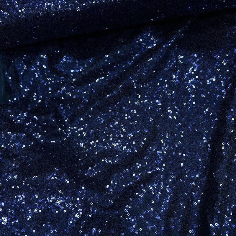 Navy Blue Sequin - Etsy