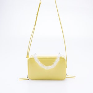 TSUKI Cuboid Bag_light Yellow - Etsy