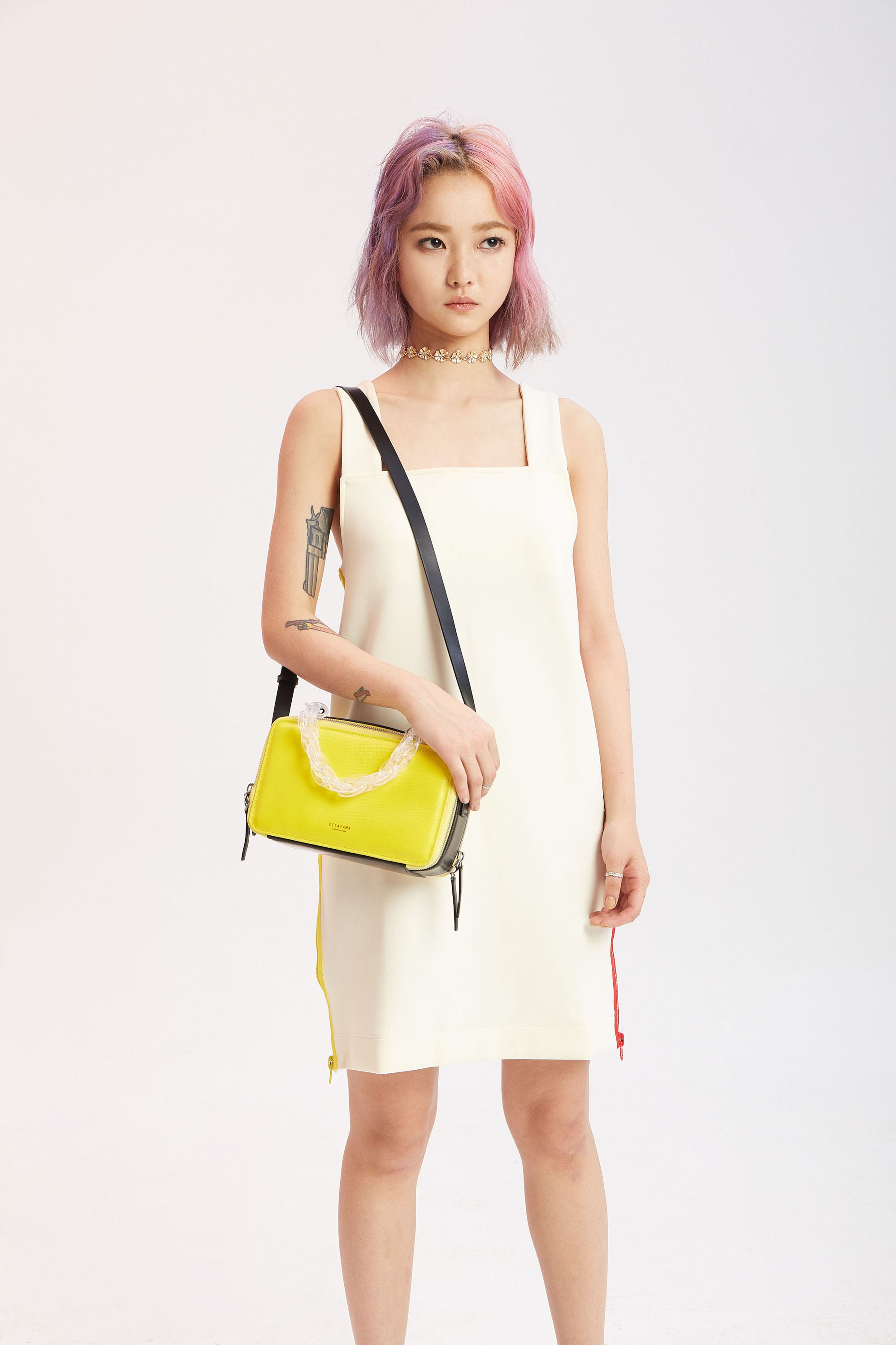 TSUKI Cuboid Bag_lemon Yellow - Etsy