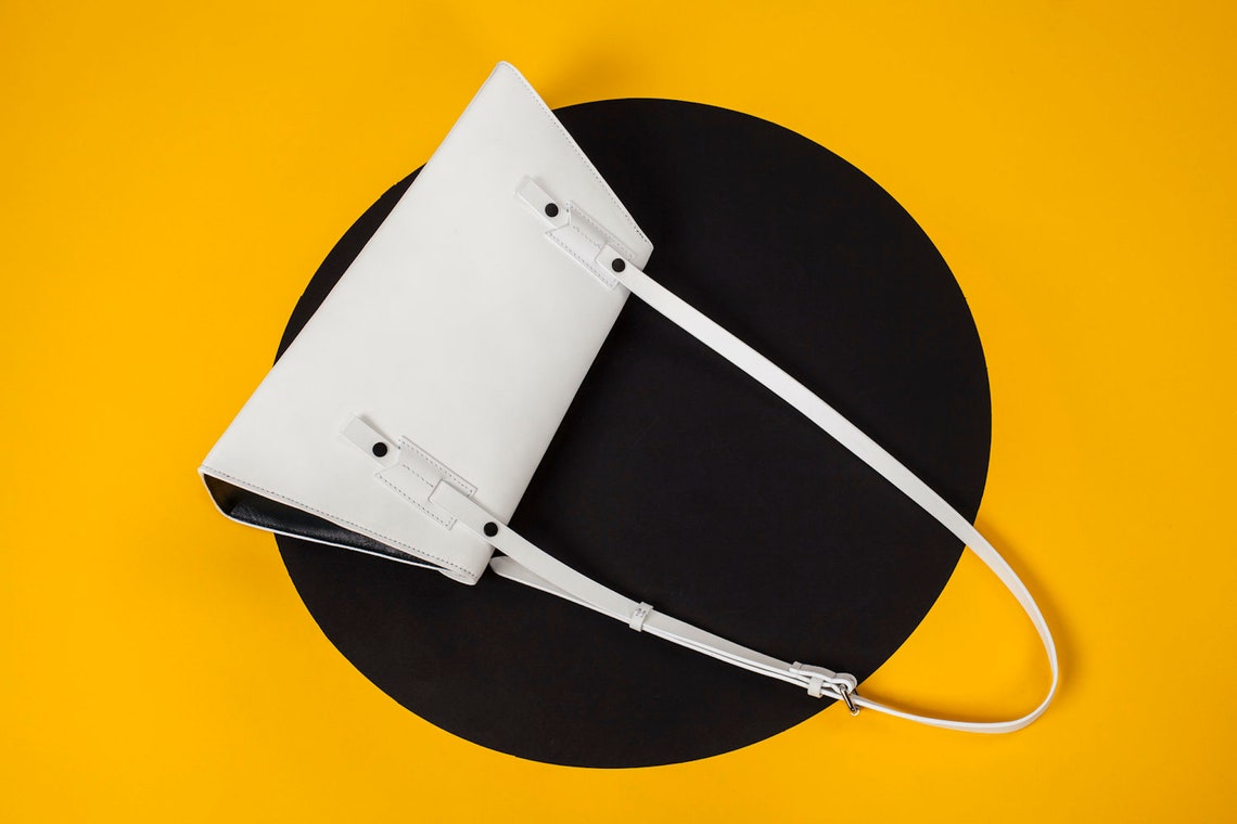 NAOSHIMA Asymmetrical Triangle Bag - Etsy