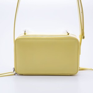 TSUKI Cuboid Bag_light Yellow - Etsy