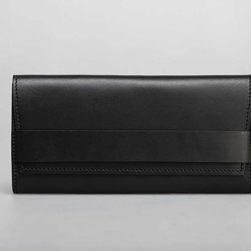 Long Leather Wallet - Etsy