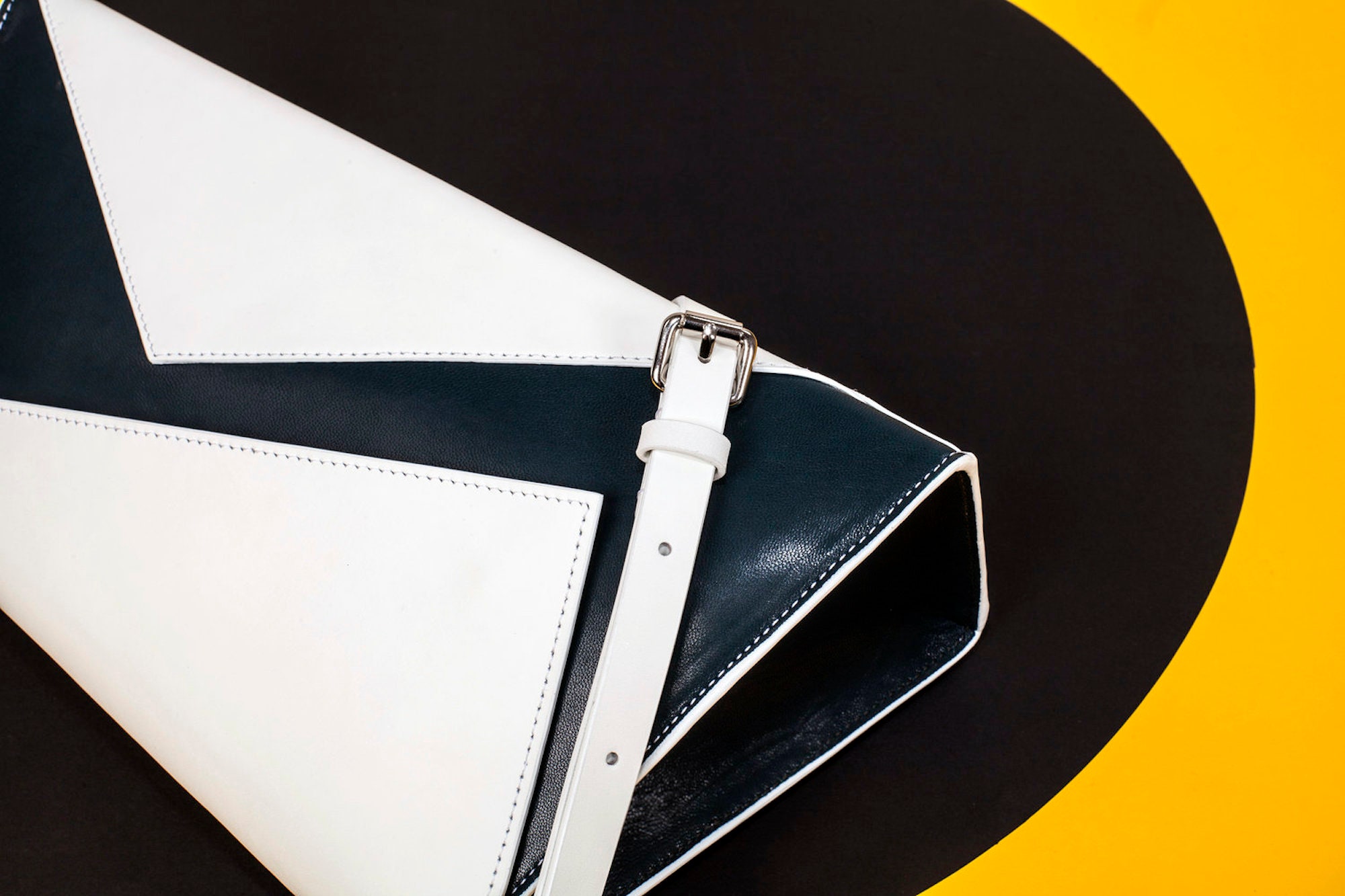 NAOSHIMA Asymmetrical Triangle Bag - Etsy