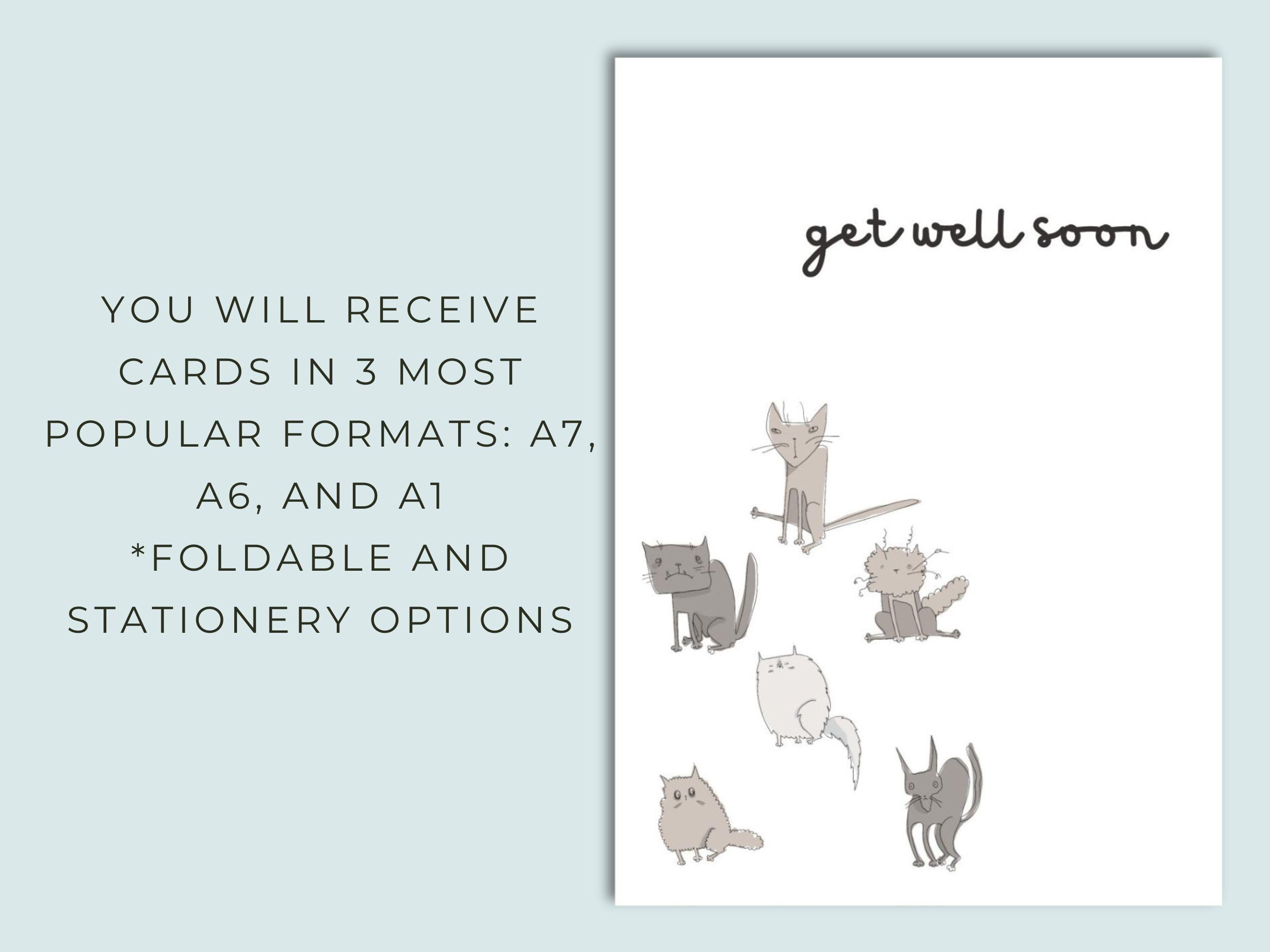 Weird Greeting Card Download Printable Get Well Soon Card Funny Get ...