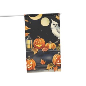 Halloween House Banner, Halloween House Flag, Vintage Style House Flag ...
