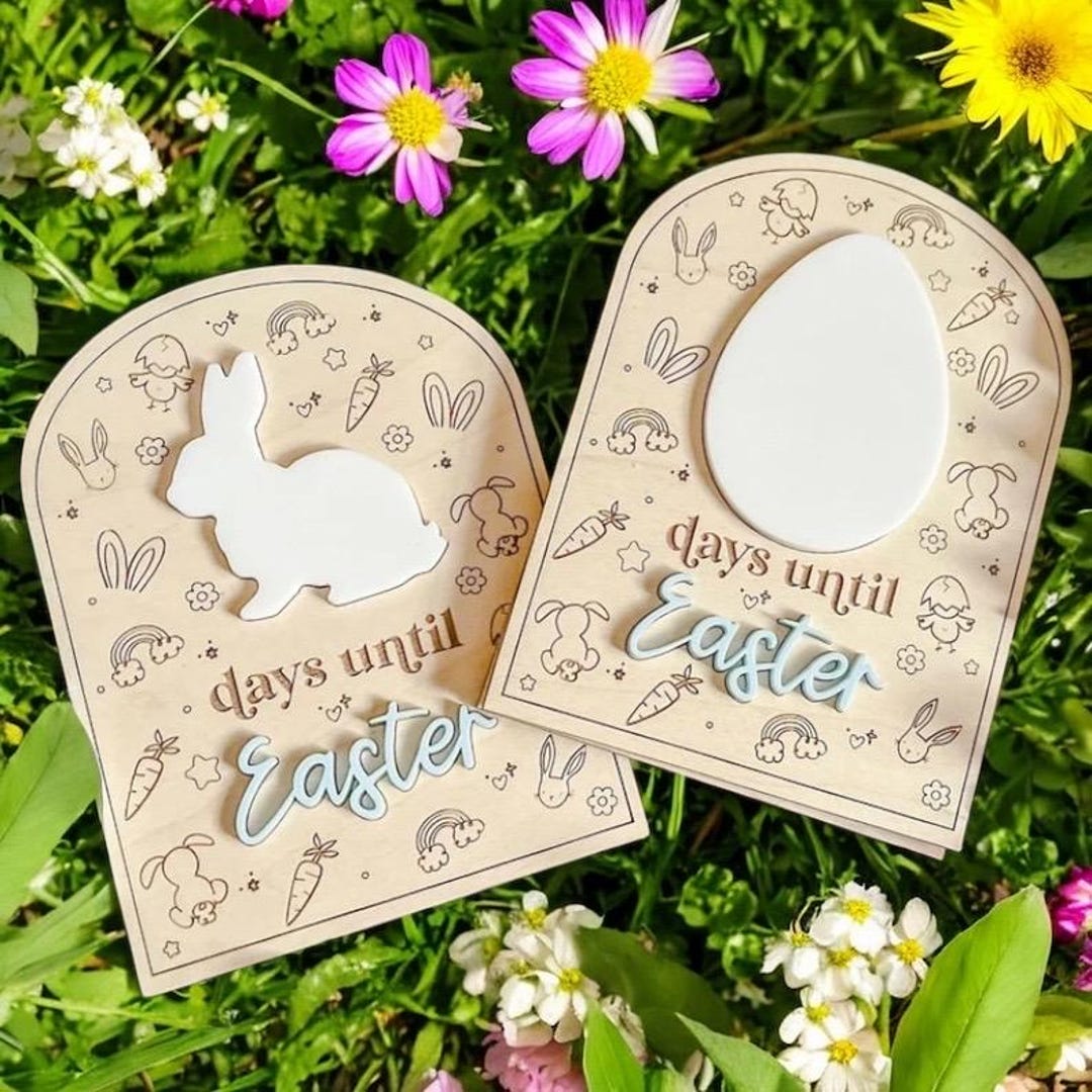 Countdown to Easter Dry-erase Sign - Etsy