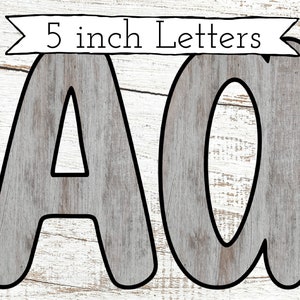 Printable Letters and Numbers for Bulletin Boards | Print and Cut ...