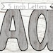 Printable Letters and Numbers for Bulletin Boards | Print and Cut ...