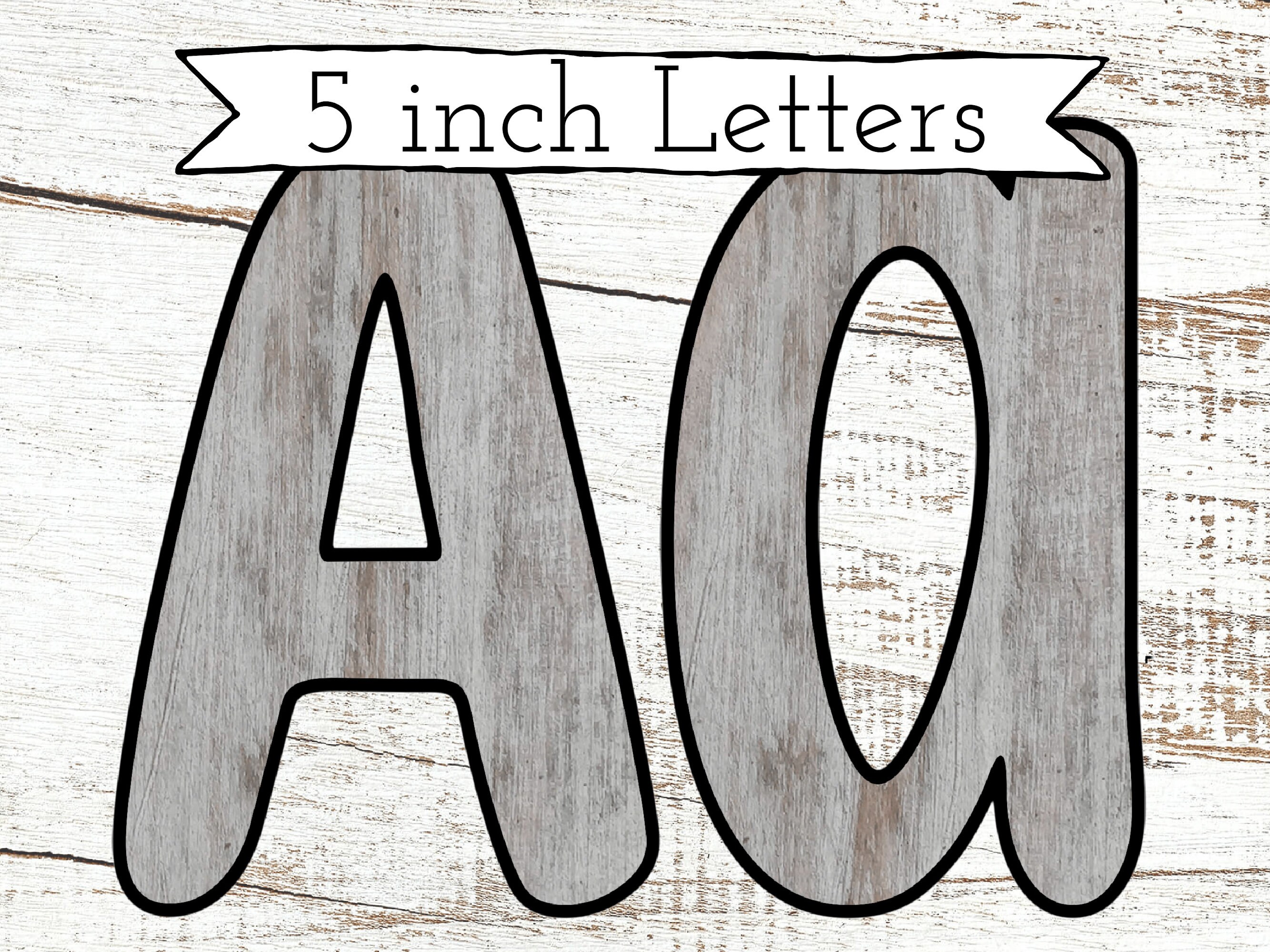 Printable Letters and Numbers for Bulletin Boards | Print and Cut ...