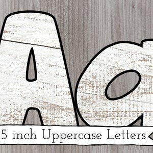 Printable Letters and Numbers for Bulletin Boards | Print and Cut ...