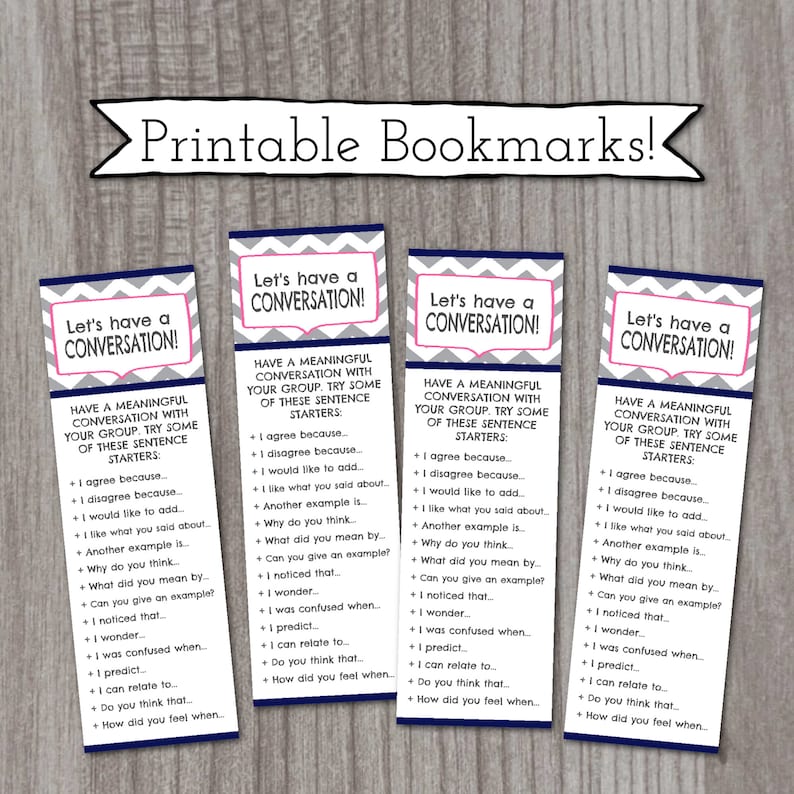 Book Club Printable for School Library or Classroom Library - Etsy