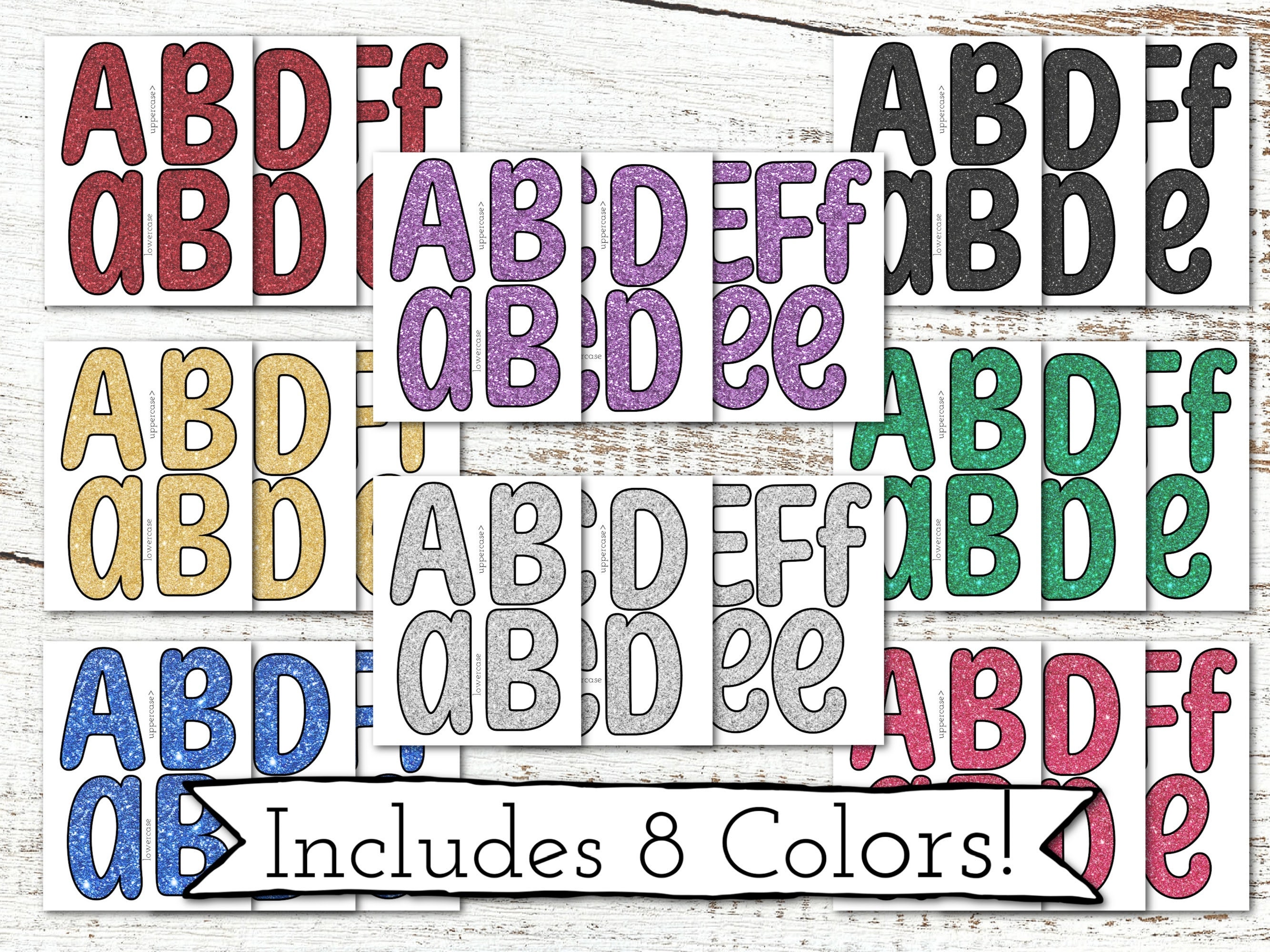 Printable Letters and Numbers for Bulletin Boards | Print and Cut ...