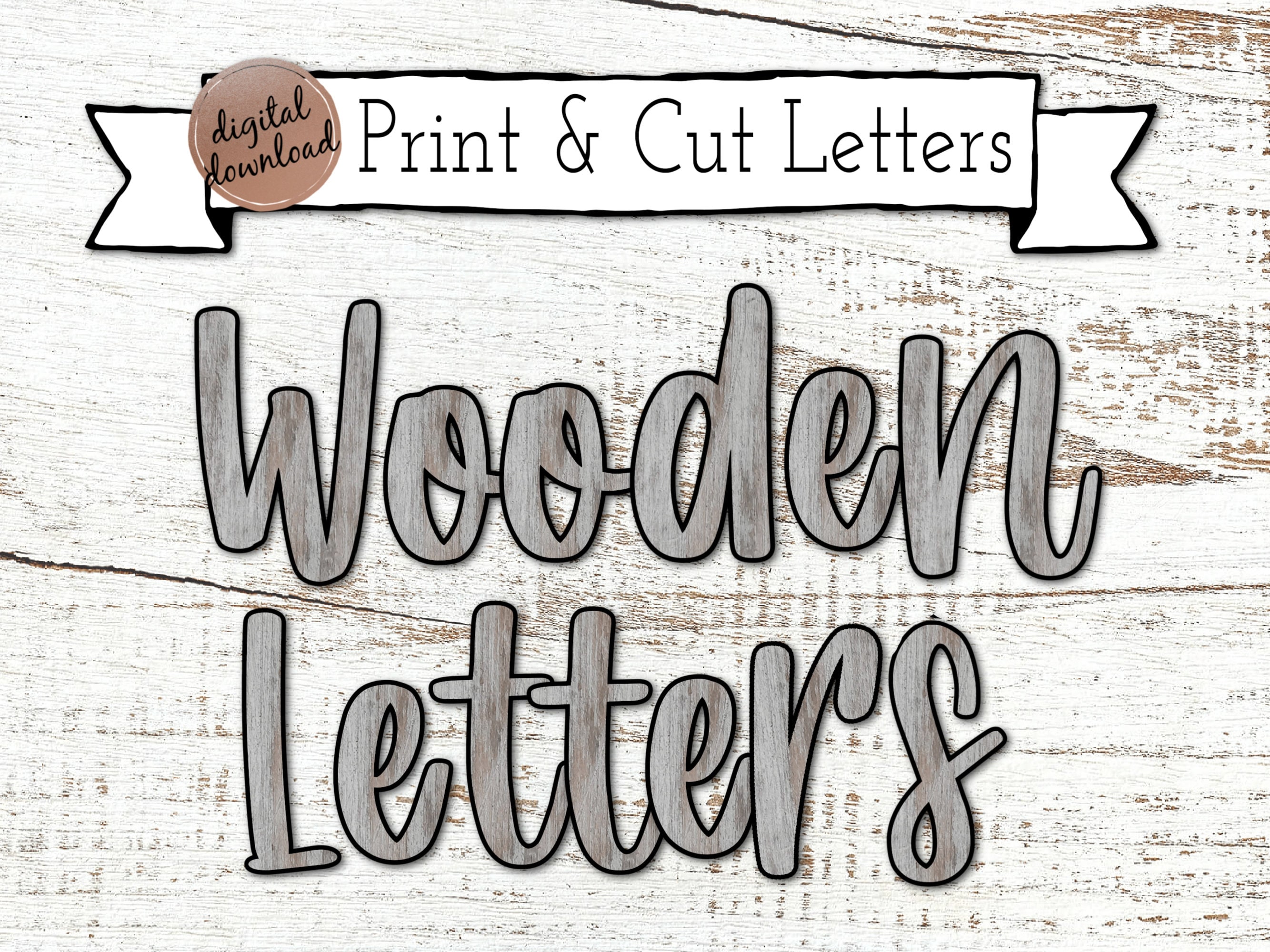 Handwritten Printable Letters and Numbers for Bulletin Boards | Print ...
