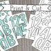 Printable Letters and Numbers for Bulletin Boards | Print and Cut ...