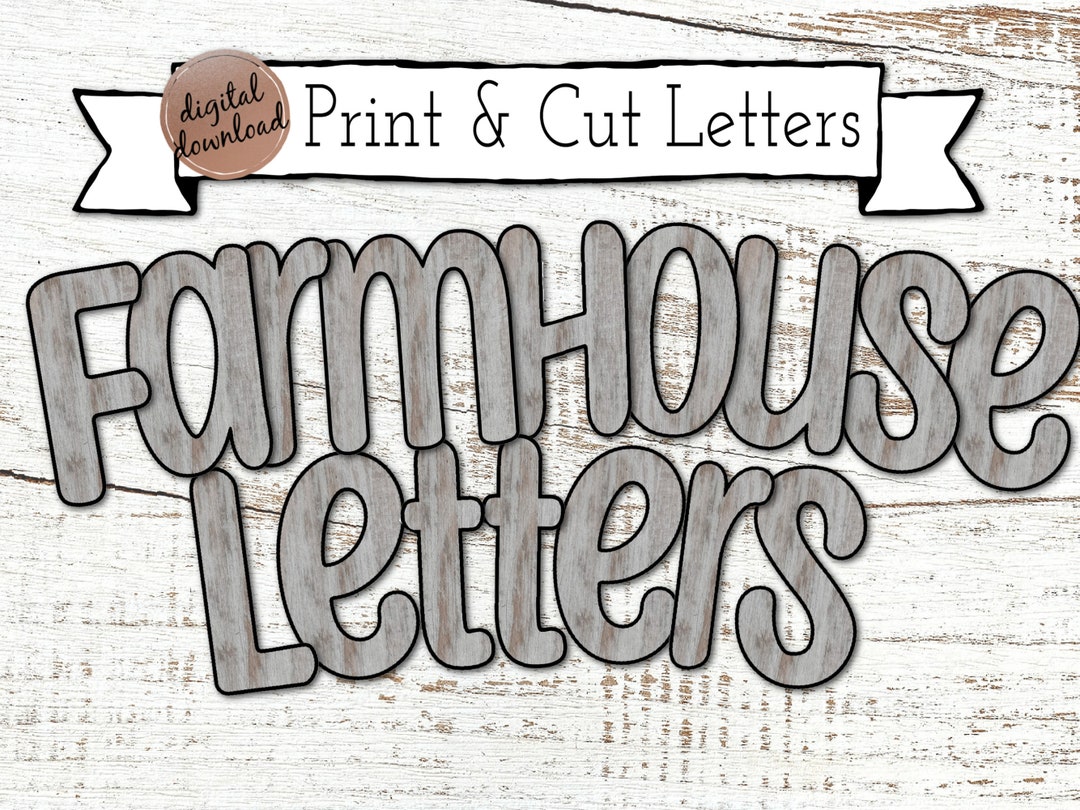 Printable Letters and Numbers for Bulletin Boards | Print and Cut ...