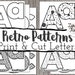 Printable Bulletin Board Letters and Numbers | Print and Cut | Pattern ...