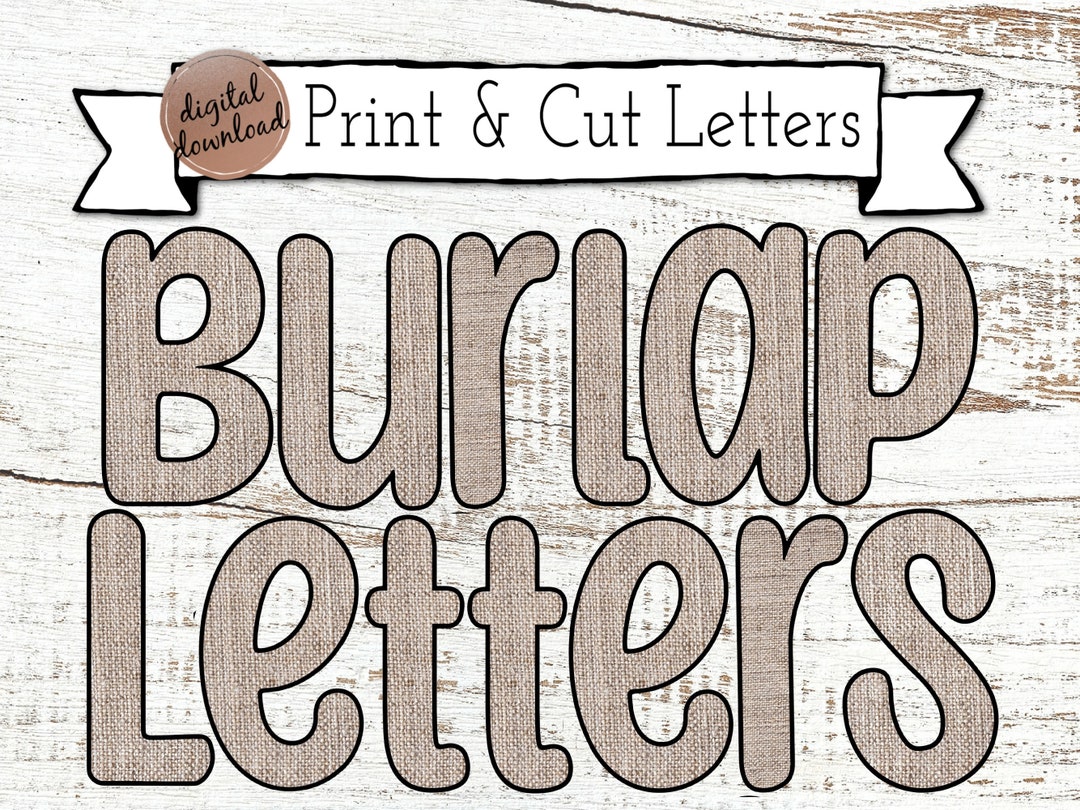 Buy Printable Letters and Numbers for Bulletin Board Print and Cut ...