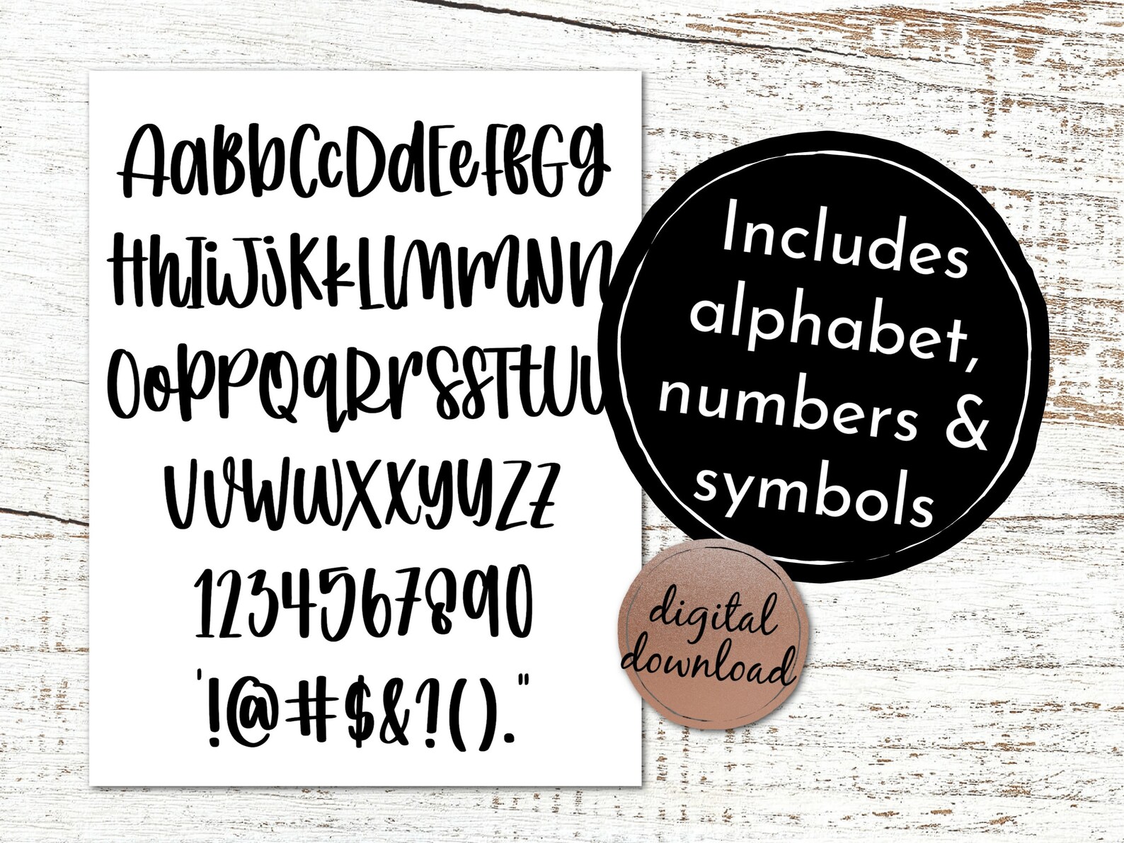 Handwritten Printable Letters and Numbers for Bulletin Boards | Print ...