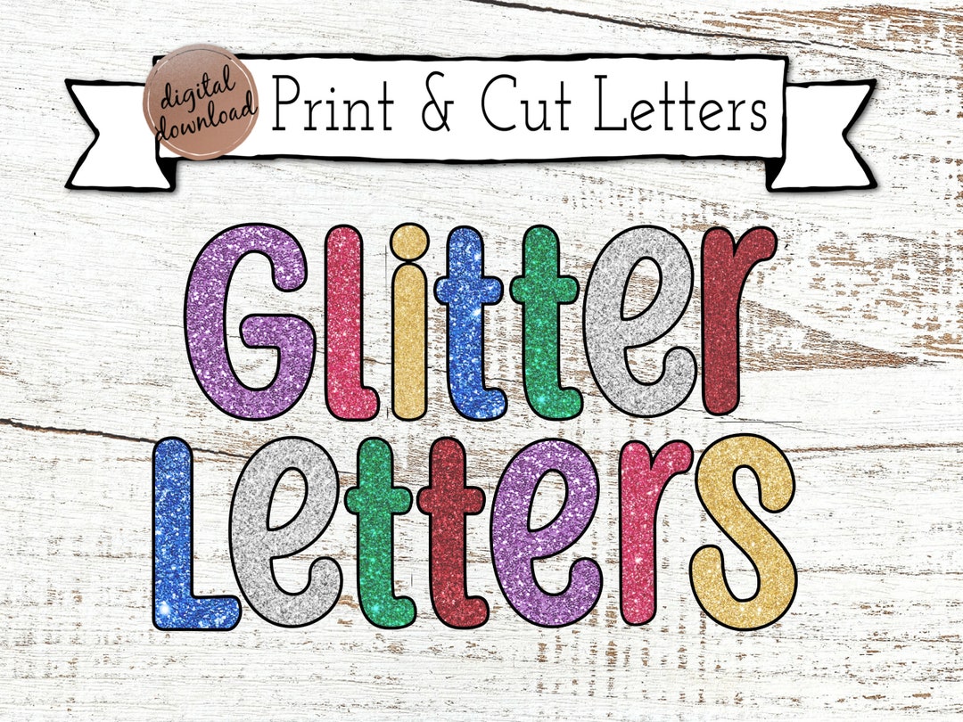Printable Letters and Numbers for Bulletin Boards Print and - Etsy