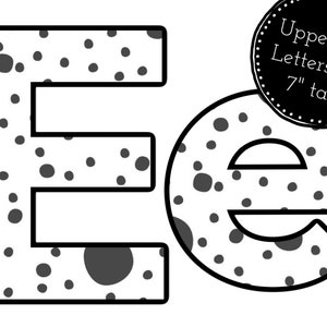 Printable Bulletin Board Letters and Numbers | Print and Cut | Pattern ...
