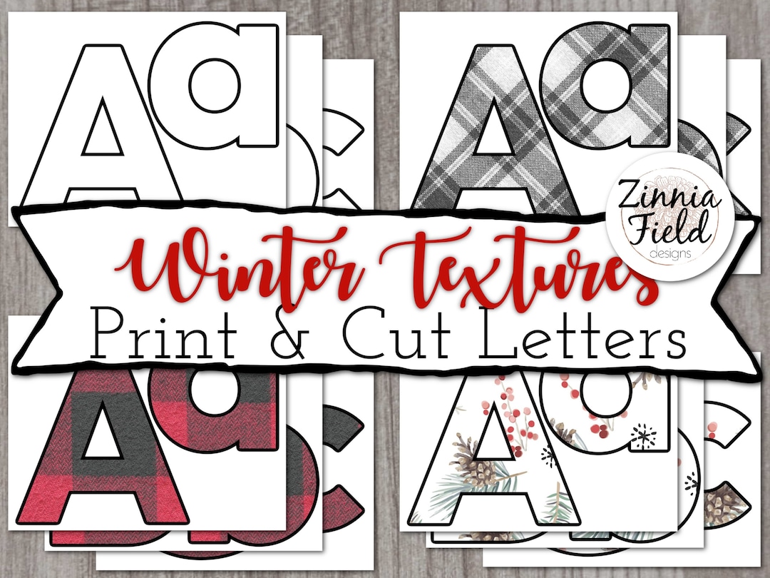 Printable Letters and Numbers for Bulletin Boards | Print and Cut ...
