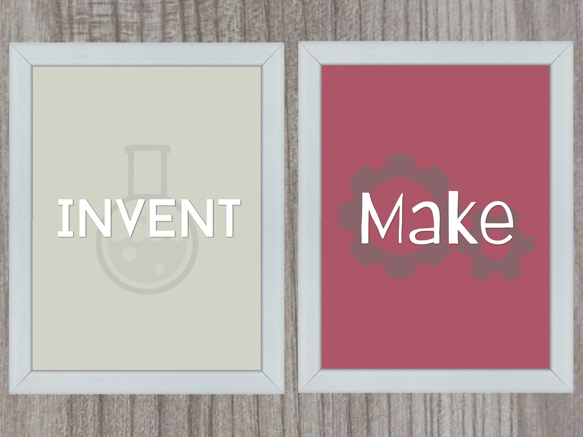 STEAM Printable Posters | Set of 6 | Classroom Wall Art | Library Decor ...