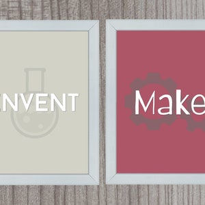 STEAM Printable Posters | Set of 6 | Classroom Wall Art | Library Decor ...