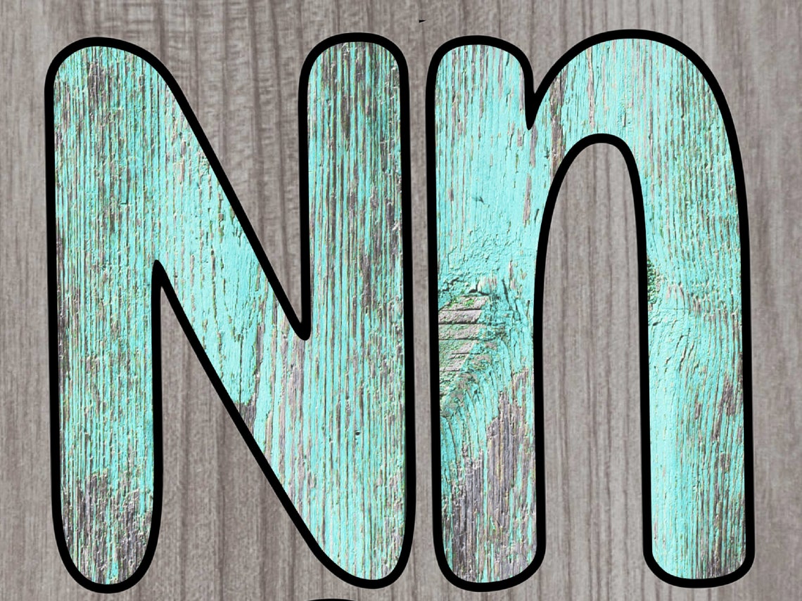 Printable Letters and Numbers for Bulletin Boards Print and - Etsy