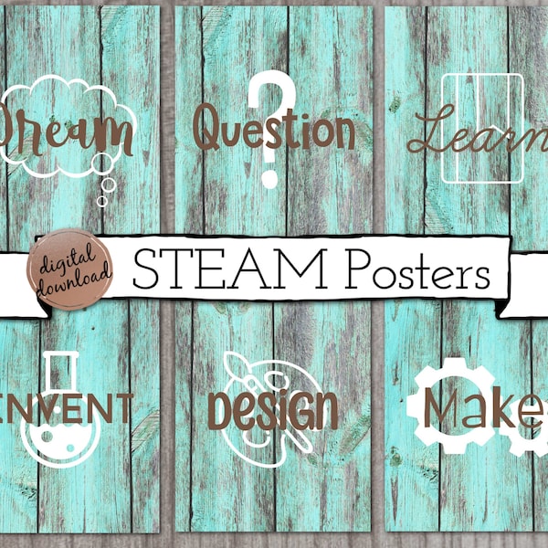 Makerspace Posters - Etsy