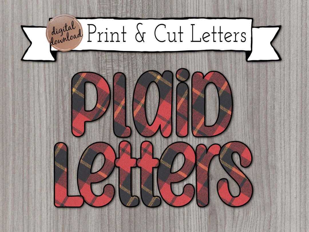 5 Inch Printable Letters and Numbers for Bulletin Boards | Print and ...