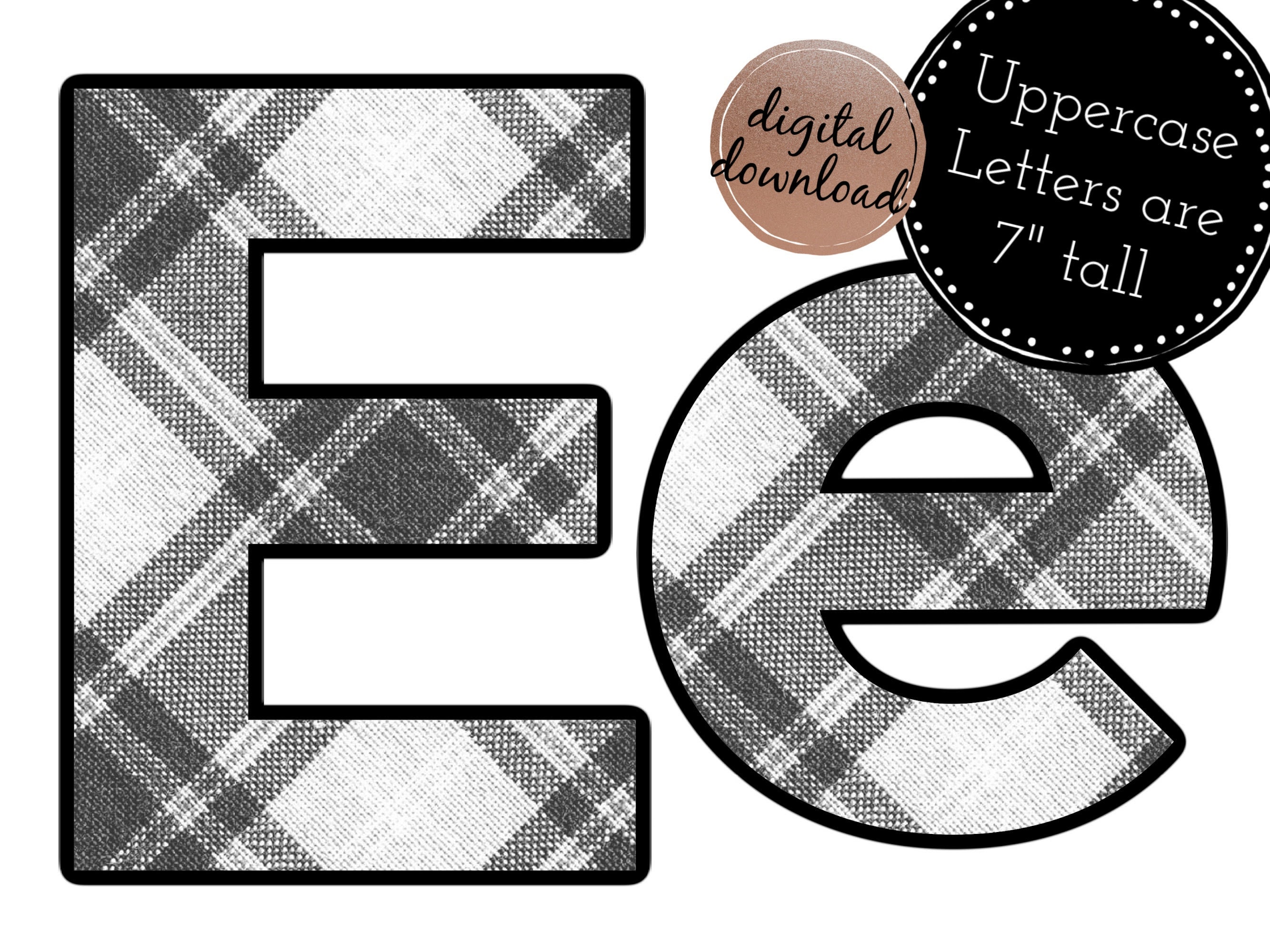 Printable Letters and Numbers for Bulletin Boards | Print and Cut ...