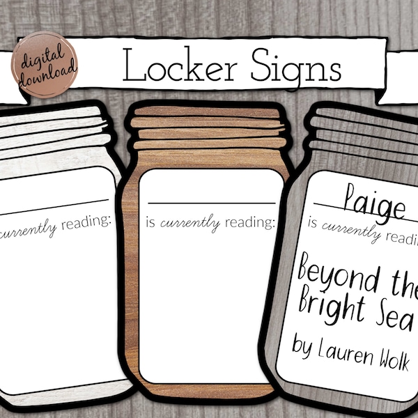 Currently Reading Poster - Etsy