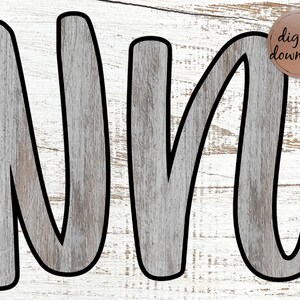 Handwritten Printable Letters and Numbers for Bulletin Boards | Print ...