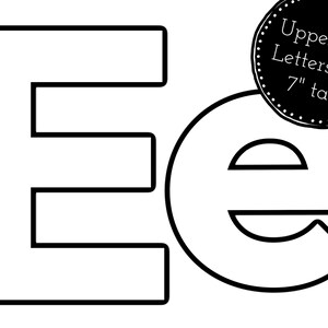 Printable Bulletin Board Letters and Numbers | Print and Cut | Pattern ...