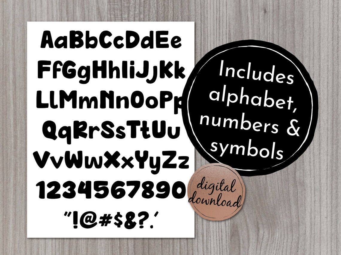 Printable Letters and Numbers for Bulletin Boards | Print and Cut ...