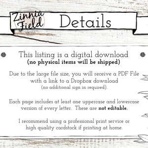 Rustic Printable Letters and Numbers for Bulletin Boards | Print and ...